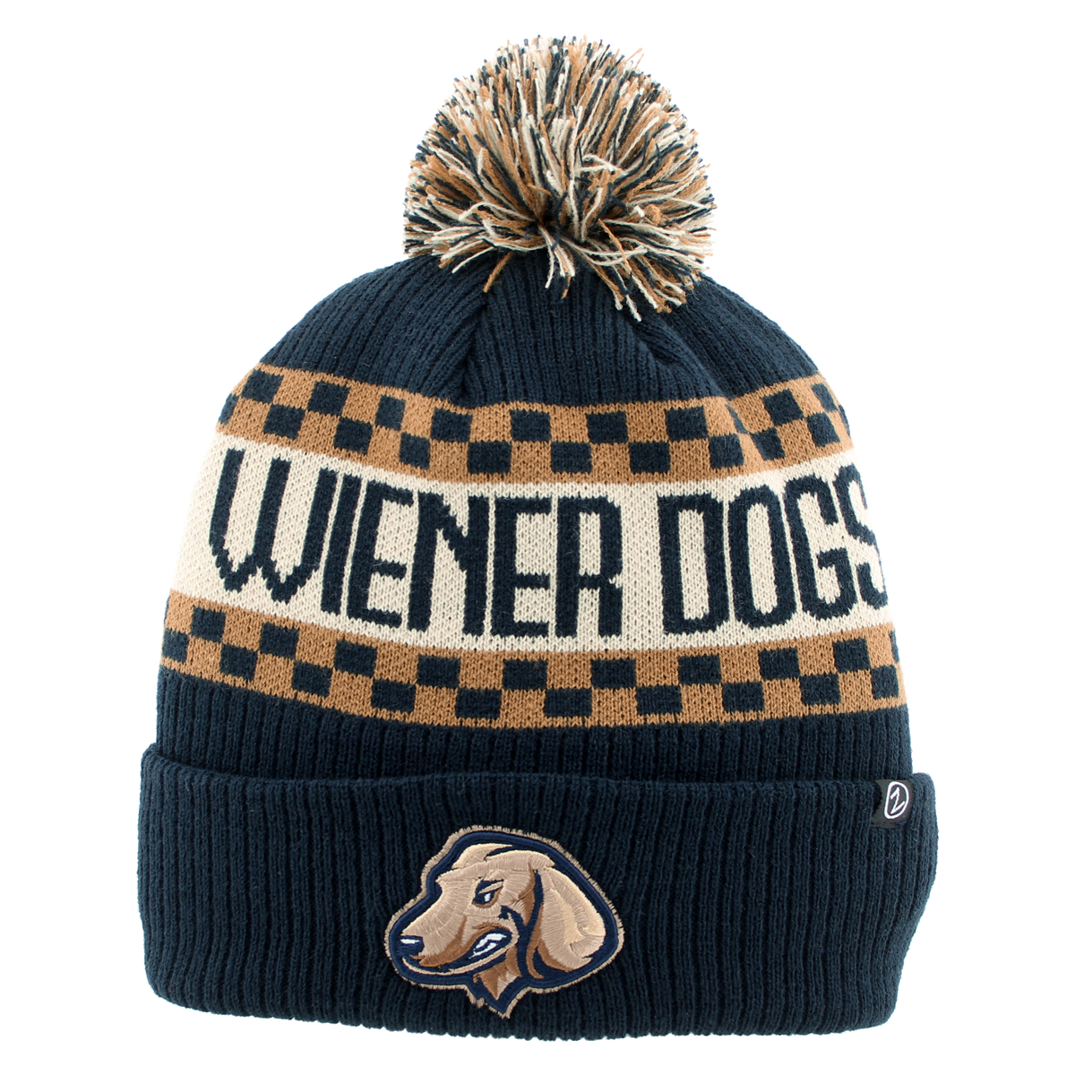 SF Fighting Wiener Dogs Weenie Racin' Beanie with Pom – Herd Hockey Shop
